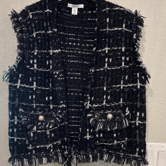 Banana Republic | Jackets & Coats | Ana And Eva Black And White ...